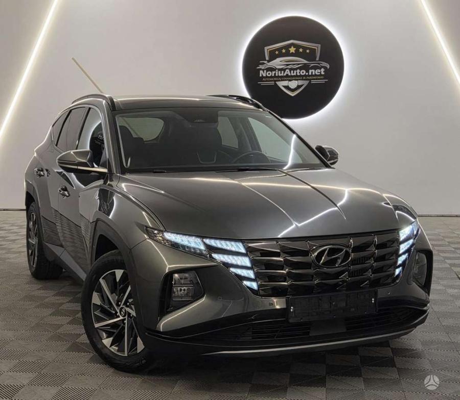 Pelēks Hyundai Tucson 2021 Marijampole, ar dzinēja tilpumu 1.60 L un nobraukumu 170 tūkst. km par 20850 €, foto 1 vietnē AUTOMOTO.COM.LV