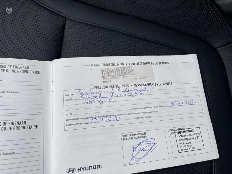 Серый Хендай Туксон 2021 в Каунас, объемом двигателя 1.60 л и пробегом 110 тыс. км за 21800 €, фото 31 на AUTOMOTO.COM.LV