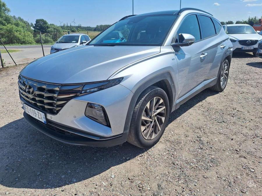 Pelēks Hyundai Tucson 2021 Tauragė, ar dzinēja tilpumu 1.60 L un nobraukumu 179 tūkst. km par 14300 €, foto 1 vietnē AUTOMOTO.COM.LV