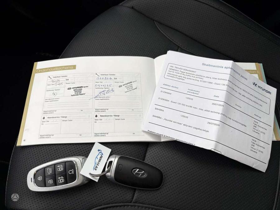 Grey Hyundai Tucson 2021 in Vilnius, with an engine capacity of 1.60 L and mileage of 126 thousand km for 23990 €, photo 40 on AUTOMOTO.COM.LV