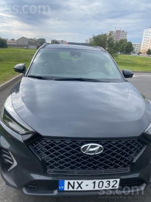 Grey Hyundai Tucson 2021 in Liepaja, with an engine capacity of 1.60 L and mileage of 150 thousand km for 17900 €, photo  on AUTOMOTO.COM.LV