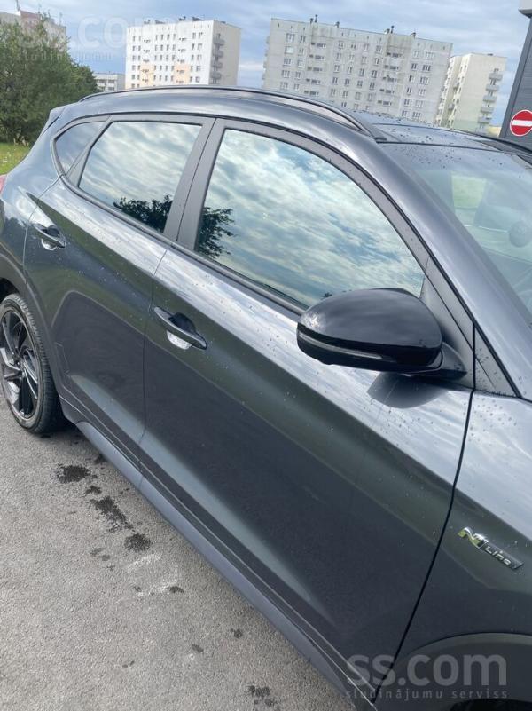 Grey Hyundai Tucson 2021 in Liepaja, with an engine capacity of 1.60 L and mileage of 150 thousand km for 17900 €, photo 2 on AUTOMOTO.COM.LV