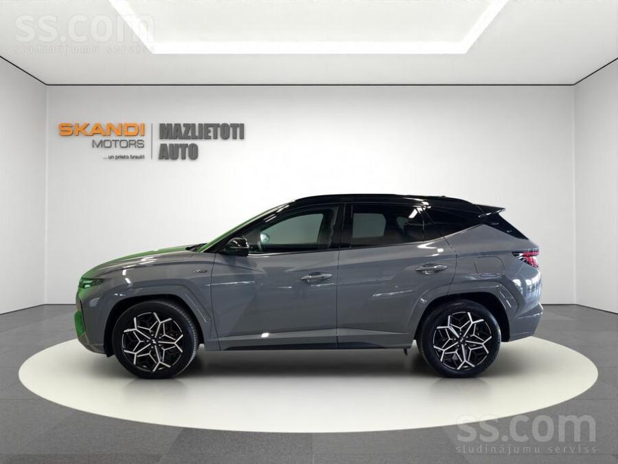 Pelēks Hyundai Tucson 2021 Rīga, ar dzinēja tilpumu 1.60 L un nobraukumu 70 tūkst. km par 23990 €, foto 4 vietnē AUTOMOTO.COM.LV