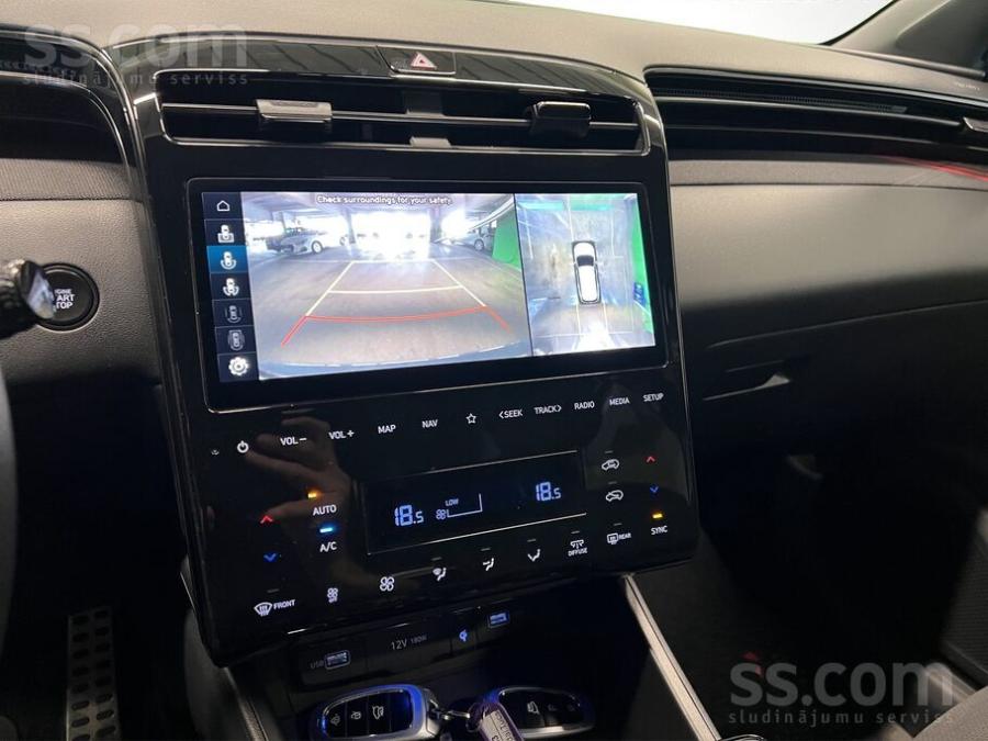 Pelēks Hyundai Tucson 2021 Rīga, ar dzinēja tilpumu 1.60 L un nobraukumu 70 tūkst. km par 23990 €, foto 16 vietnē AUTOMOTO.COM.LV