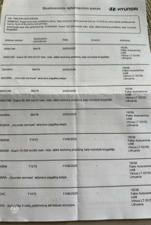 Серый Хендай Туксон 2021 в Вильнюс, объемом двигателя 1.60 л и пробегом 98 тыс. км за 24500 €, фото 16 на AUTOMOTO.COM.LV