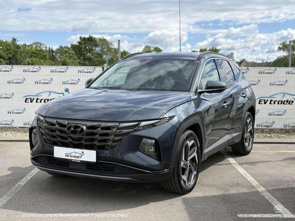 Pelēks Hyundai Tucson 2021 Viļņa, ar dzinēja tilpumu 1.60 L un nobraukumu 96 tūkst. km par 24700 €, foto 1 vietnē AUTOMOTO.COM.LV