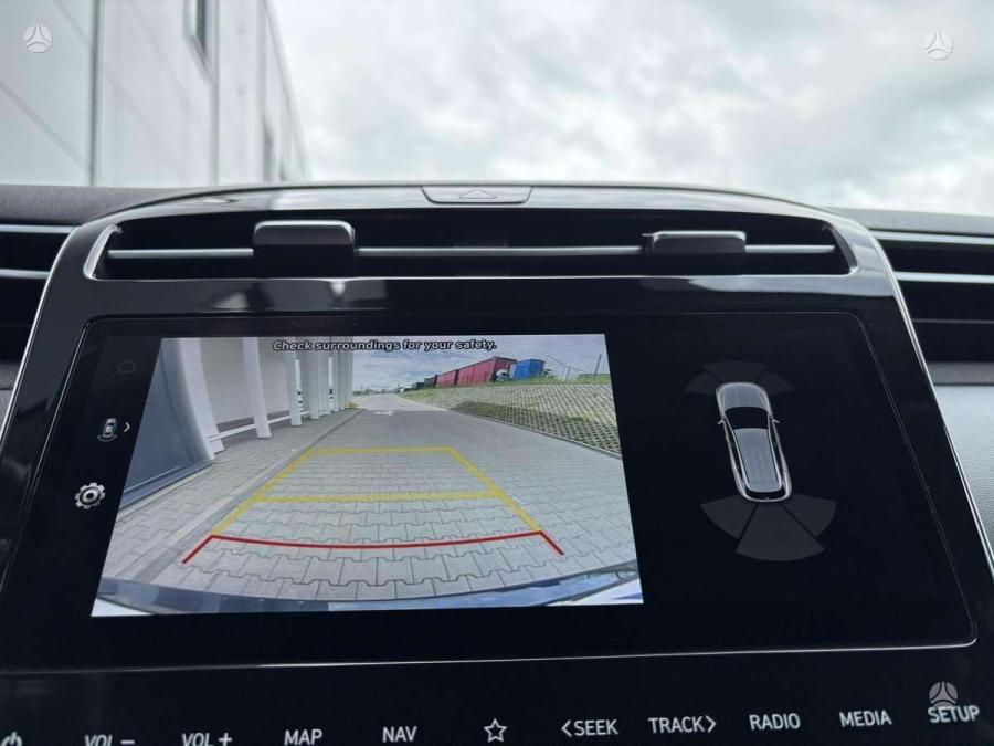 Pelēks Hyundai Tucson 2021 Viļņa, ar dzinēja tilpumu 1.60 L un nobraukumu 96 tūkst. km par 24700 €, foto 12 vietnē AUTOMOTO.COM.LV