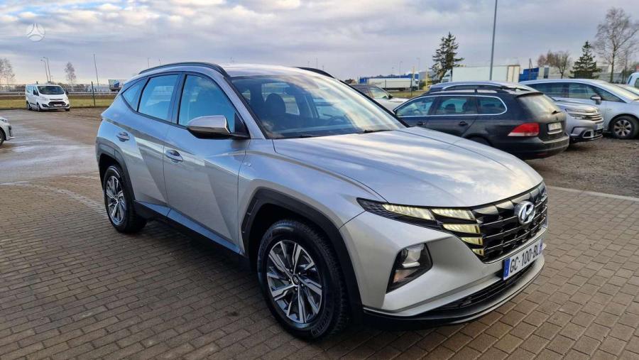 Pelēks Hyundai Tucson 2021 Marijampole, ar dzinēja tilpumu 1.60 L un nobraukumu 173 tūkst. km par 15200 €, foto 3 vietnē AUTOMOTO.COM.LV