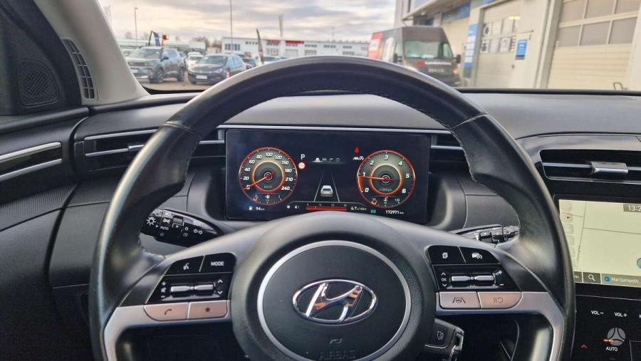 Pelēks Hyundai Tucson 2021 Marijampole, ar dzinēja tilpumu 1.60 L un nobraukumu 173 tūkst. km par 15200 €, foto 21 vietnē AUTOMOTO.COM.LV