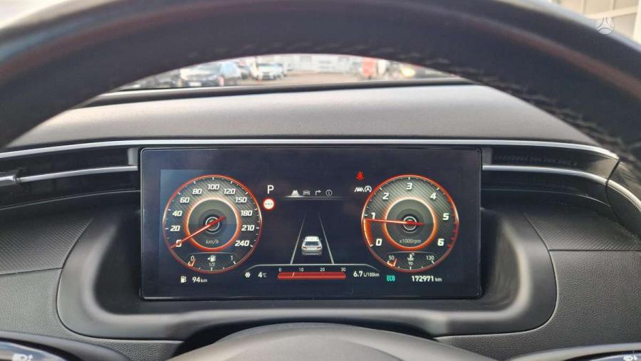 Pelēks Hyundai Tucson 2021 Marijampole, ar dzinēja tilpumu 1.60 L un nobraukumu 173 tūkst. km par 15200 €, foto 23 vietnē AUTOMOTO.COM.LV