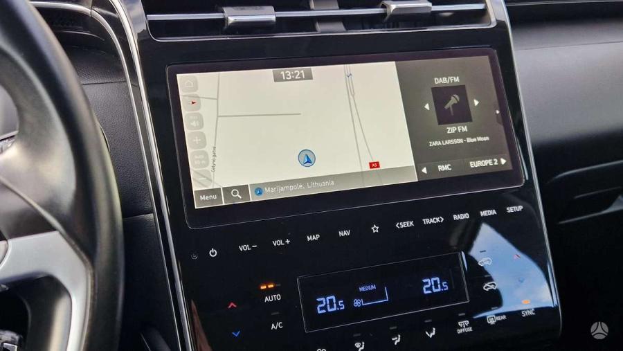 Pelēks Hyundai Tucson 2021 Marijampole, ar dzinēja tilpumu 1.60 L un nobraukumu 173 tūkst. km par 15200 €, foto 26 vietnē AUTOMOTO.COM.LV