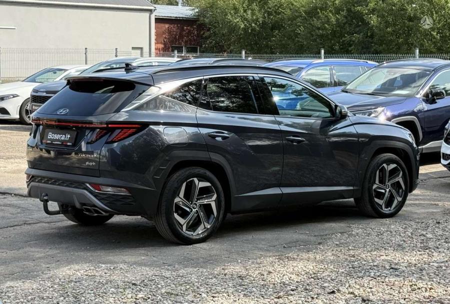 Pelēks Hyundai Tucson 2021 Viļņa, ar dzinēja tilpumu 1.60 L un nobraukumu 161 tūkst. km par 21990 €, foto 6 vietnē AUTOMOTO.COM.LV