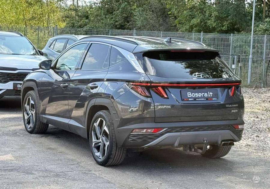 Pelēks Hyundai Tucson 2021 Viļņa, ar dzinēja tilpumu 1.60 L un nobraukumu 161 tūkst. km par 21990 €, foto 8 vietnē AUTOMOTO.COM.LV