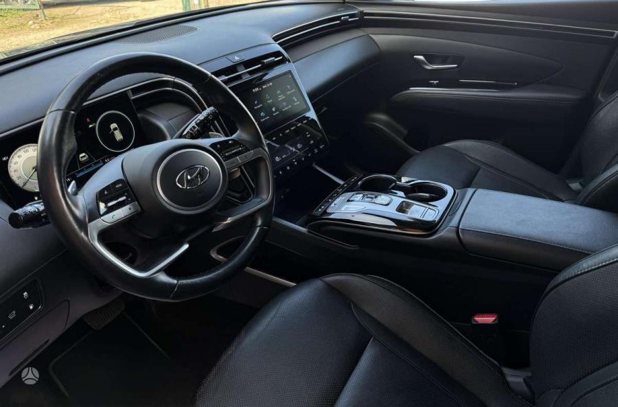 Pelēks Hyundai Tucson 2021 Viļņa, ar dzinēja tilpumu 1.60 L un nobraukumu 161 tūkst. km par 21990 €, foto 19 vietnē AUTOMOTO.COM.LV