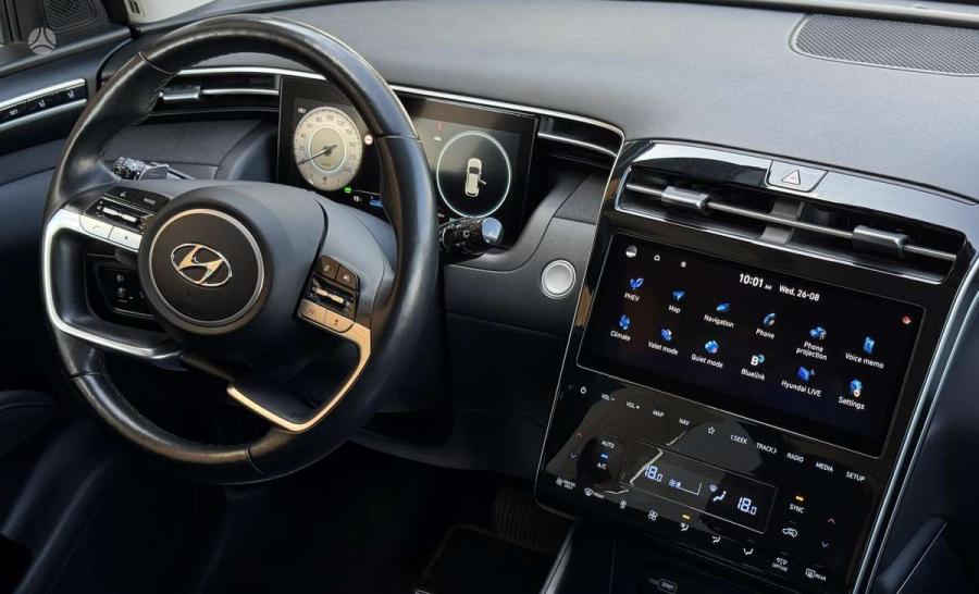 Pelēks Hyundai Tucson 2021 Viļņa, ar dzinēja tilpumu 1.60 L un nobraukumu 161 tūkst. km par 21990 €, foto 32 vietnē AUTOMOTO.COM.LV