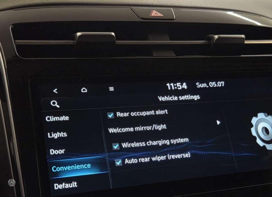 Pelēks Hyundai Tucson 2021 Marijampole, ar dzinēja tilpumu 1.60 L un nobraukumu 170 tūkst. km par 18400 €, foto 38 vietnē AUTOMOTO.COM.LV