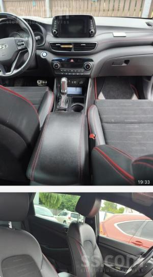 Grey Hyundai Tucson 2021 in Liepaja, with an engine capacity of 1.60 L and mileage of 150 thousand km for 17700 €, photo 6 on AUTOMOTO.COM.LV