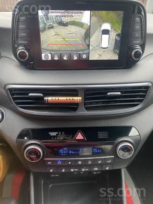 Grey Hyundai Tucson 2021 in Liepaja, with an engine capacity of 1.60 L and mileage of 150 thousand km for 17700 €, photo 9 on AUTOMOTO.COM.LV