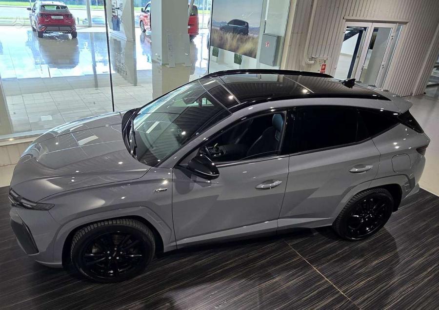 Pelēks Hyundai Tucson 2021 Šauļi, ar dzinēja tilpumu 1.60 L un nobraukumu 83 tūkst. km par 29800 €, foto 9 vietnē AUTOMOTO.COM.LV