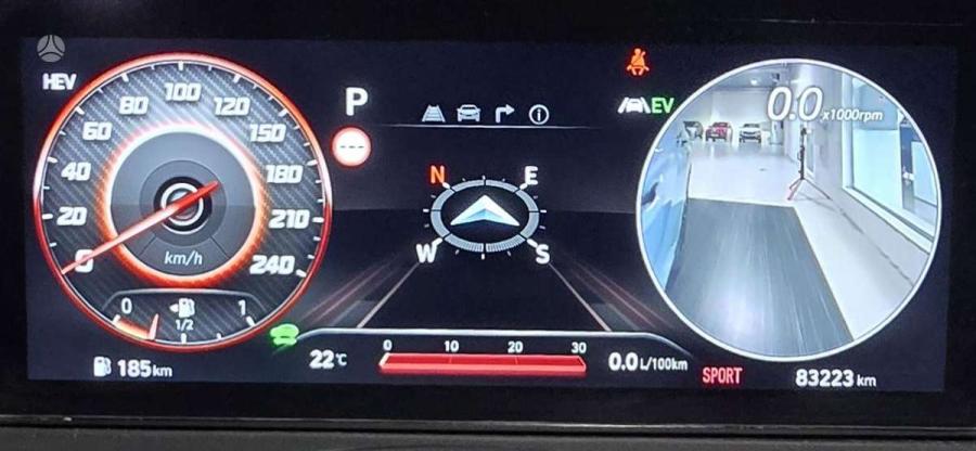 Pelēks Hyundai Tucson 2021 Šauļi, ar dzinēja tilpumu 1.60 L un nobraukumu 83 tūkst. km par 29800 €, foto 24 vietnē AUTOMOTO.COM.LV