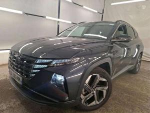 Grey Hyundai Tucson 2021 in Vilnius, with an engine capacity of 1.60 L and mileage of 76 thousand km for 25990 €, photo  on AUTOMOTO.COM.LV