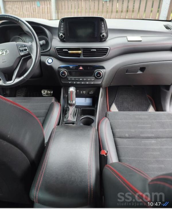 Hyundai Tucson 2021 Liepāja vietnē Pelēks Hyundai Tucson 2021 Liepāja, ar dzinēja tilpumu 1.60 L un nobraukumu 150 tūkst. km par 17700 €, foto 5 vietnē AUTOMOTO.COM.LV