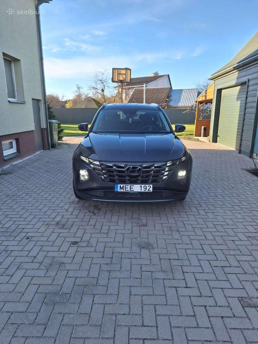Grey Hyundai Tucson 2022 in Kaunas, with an engine capacity of 1.60 L and mileage of 79 thousand km for 21500 €, photo 3 on AUTOMOTO.COM.LV