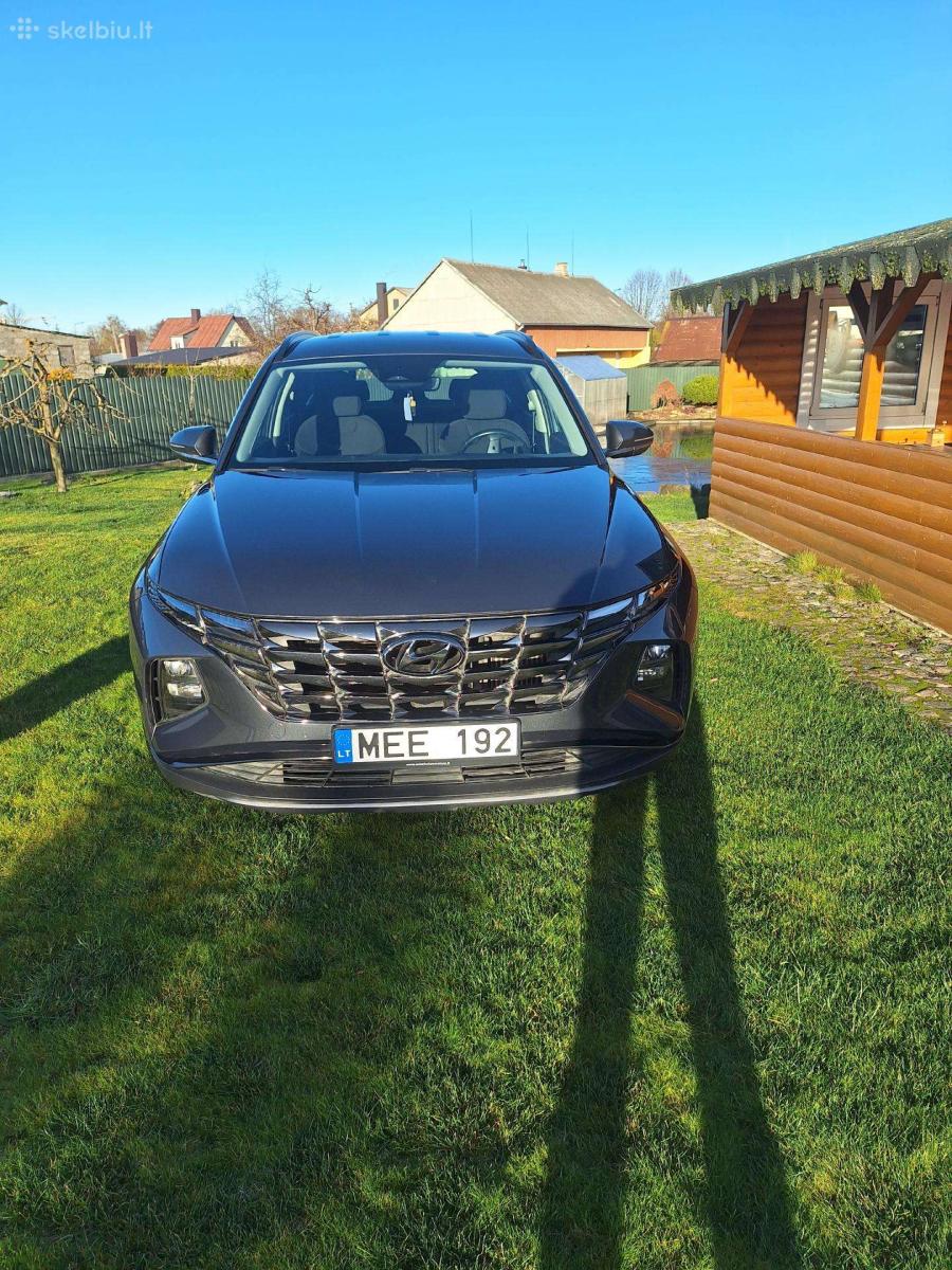 Grey Hyundai Tucson 2022 in Kaunas, with an engine capacity of 1.60 L and mileage of 79 thousand km for 21500 €, photo 8 on AUTOMOTO.COM.LV
