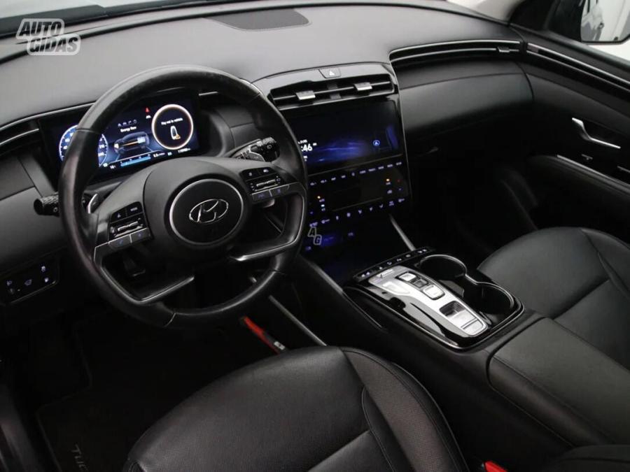 Grey Hyundai Tucson 2022 in Vilnius, with an engine capacity of 1.60 L and mileage of 116 thousand km for 24999 €, photo 17 on AUTOMOTO.COM.LV