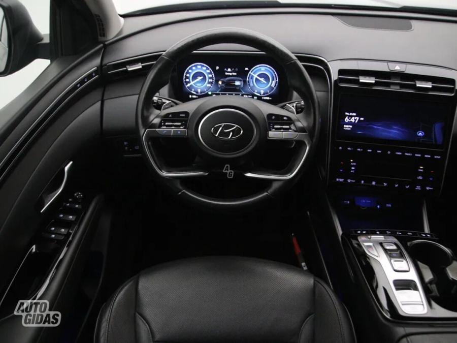 Grey Hyundai Tucson 2022 in Vilnius, with an engine capacity of 1.60 L and mileage of 116 thousand km for 24999 €, photo 18 on AUTOMOTO.COM.LV