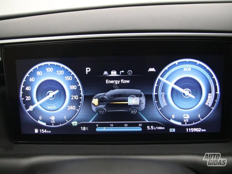 Grey Hyundai Tucson 2022 in Vilnius, with an engine capacity of 1.60 L and mileage of 116 thousand km for 24999 €, photo 20 on AUTOMOTO.COM.LV