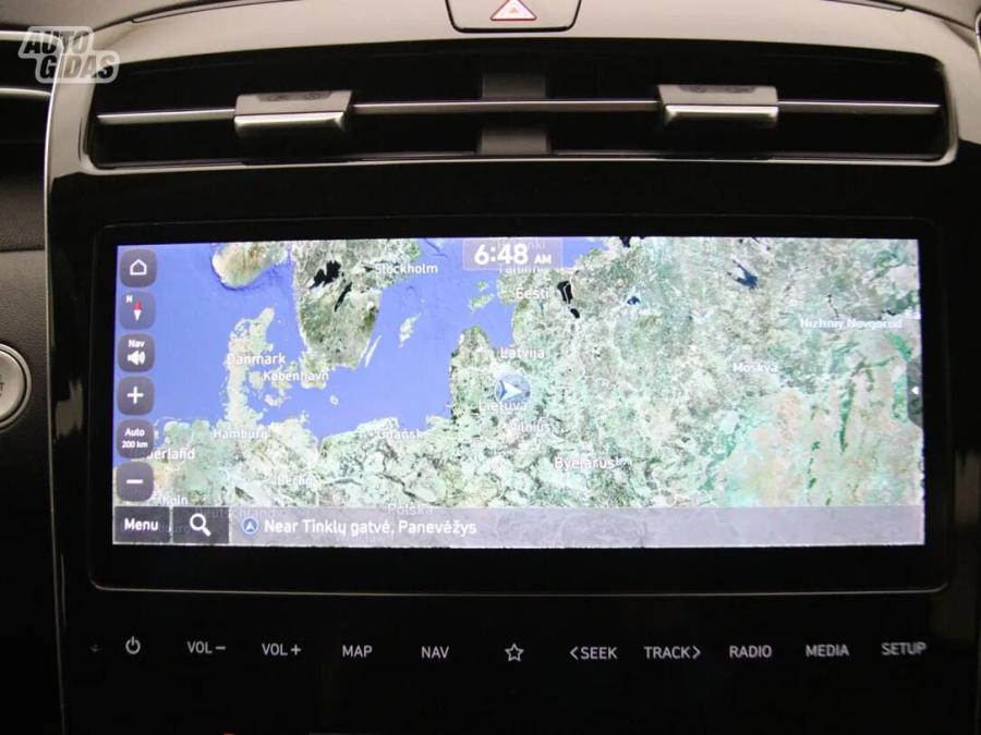Grey Hyundai Tucson 2022 in Vilnius, with an engine capacity of 1.60 L and mileage of 116 thousand km for 24999 €, photo 25 on AUTOMOTO.COM.LV