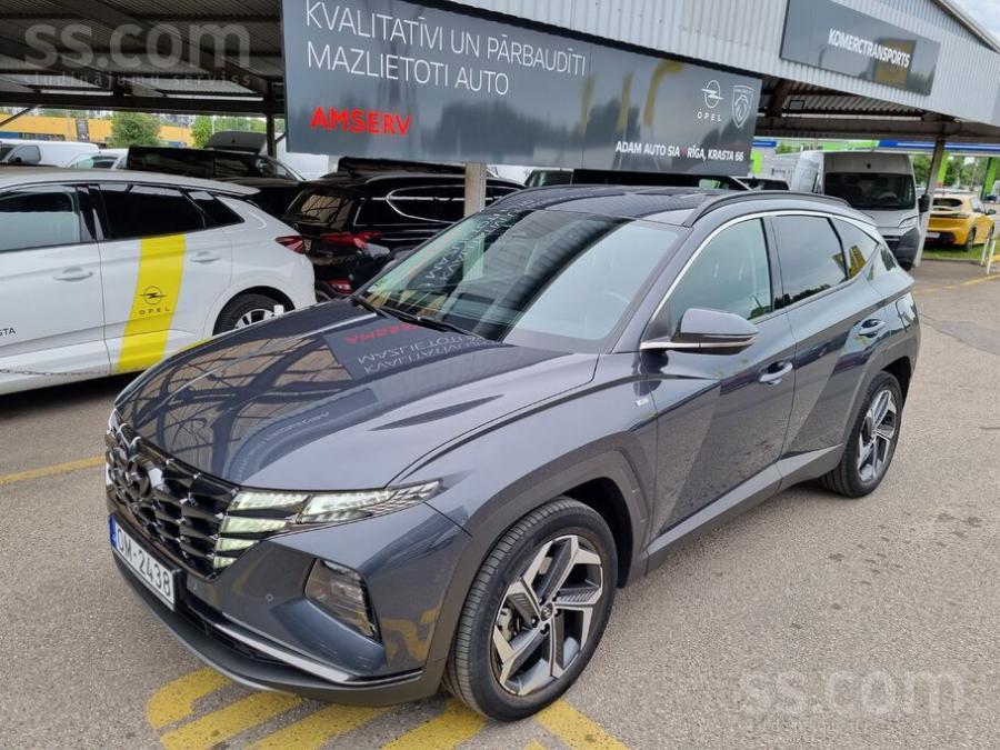 Серый Хендай Туксон 2022 в Рига, объемом двигателя 1.60 л и пробегом 35 тыс. км за 23600 €, фото 1 на AUTOMOTO.COM.LV