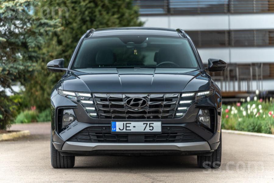 Pelēks Hyundai Tucson 2022 Rīga, ar dzinēja tilpumu 1.60 L un nobraukumu 135 tūkst. km par 20900 €, foto 5 vietnē AUTOMOTO.COM.LV