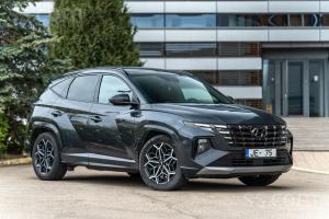 Pelēks Hyundai Tucson 2022 Rīga, ar dzinēja tilpumu 1.60 L un nobraukumu 135 tūkst. km par 20900 €, foto 6 vietnē AUTOMOTO.COM.LV