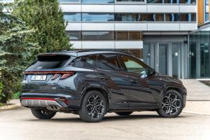 Pelēks Hyundai Tucson 2022 Rīga, ar dzinēja tilpumu 1.60 L un nobraukumu 135 tūkst. km par 20900 €, foto 8 vietnē AUTOMOTO.COM.LV