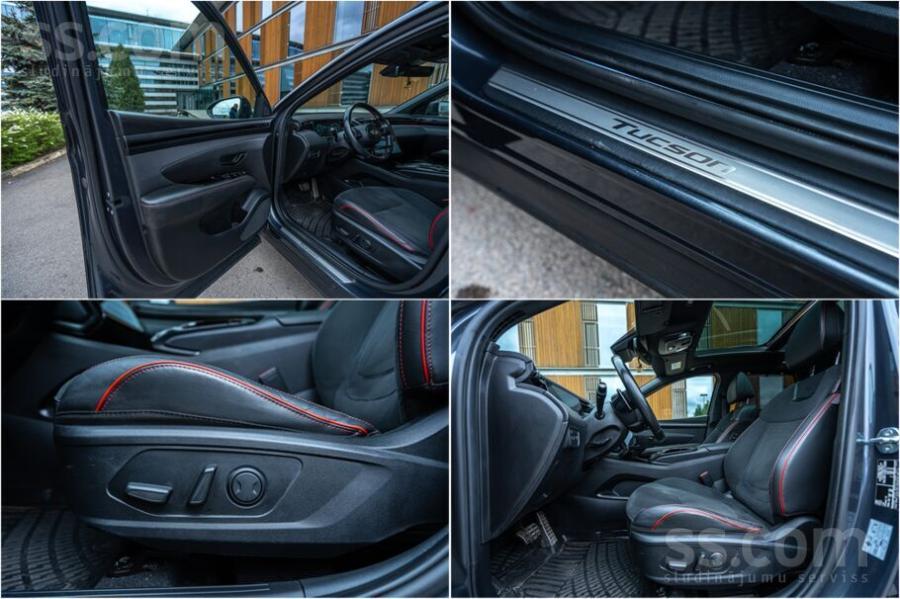 Pelēks Hyundai Tucson 2022 Rīga, ar dzinēja tilpumu 1.60 L un nobraukumu 135 tūkst. km par 20900 €, foto 12 vietnē AUTOMOTO.COM.LV
