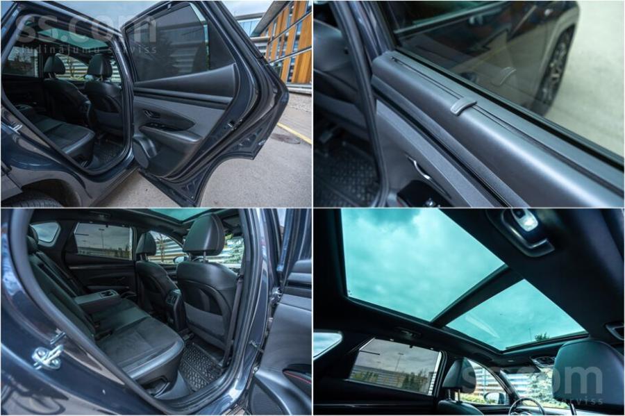 Pelēks Hyundai Tucson 2022 Rīga, ar dzinēja tilpumu 1.60 L un nobraukumu 135 tūkst. km par 20900 €, foto 14 vietnē AUTOMOTO.COM.LV