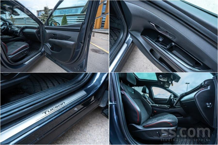 Pelēks Hyundai Tucson 2022 Rīga, ar dzinēja tilpumu 1.60 L un nobraukumu 135 tūkst. km par 20900 €, foto 16 vietnē AUTOMOTO.COM.LV