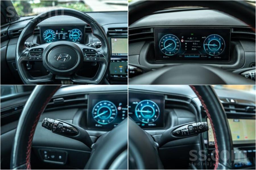 Pelēks Hyundai Tucson 2022 Rīga, ar dzinēja tilpumu 1.60 L un nobraukumu 135 tūkst. km par 20900 €, foto 18 vietnē AUTOMOTO.COM.LV