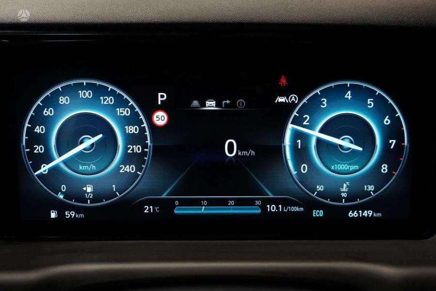 Grey Hyundai Tucson 2022 in Vilnius, with an engine capacity of 1.60 L and mileage of 67 thousand km for 24900 €, photo 27 on AUTOMOTO.COM.LV