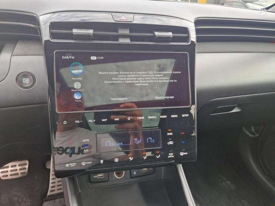 Pelēks Hyundai Tucson 2022 Kauņa, ar dzinēja tilpumu 1.60 L un nobraukumu 225 tūkst. km par 16500 €, foto 12 vietnē AUTOMOTO.COM.LV