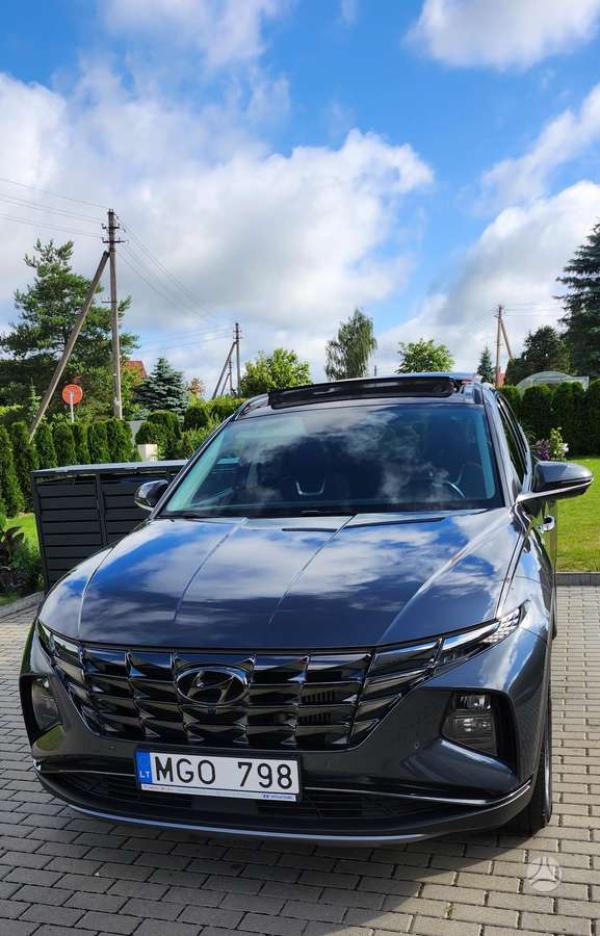 Pelēks Hyundai Tucson 2022 Viļņa, ar dzinēja tilpumu 1.60 L un nobraukumu 54 tūkst. km par 25800 €, foto 6 vietnē AUTOMOTO.COM.LV
