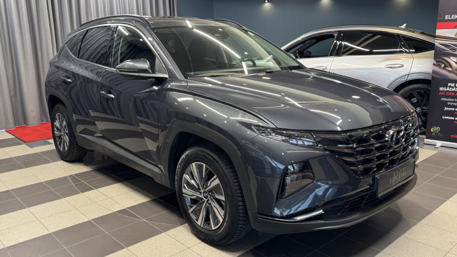Pelēks Hyundai Tucson 2022 Rīga, ar dzinēja tilpumu 1.60 L un nobraukumu 152 tūkst. km par 19590 €, foto 3 vietnē AUTOMOTO.COM.LV