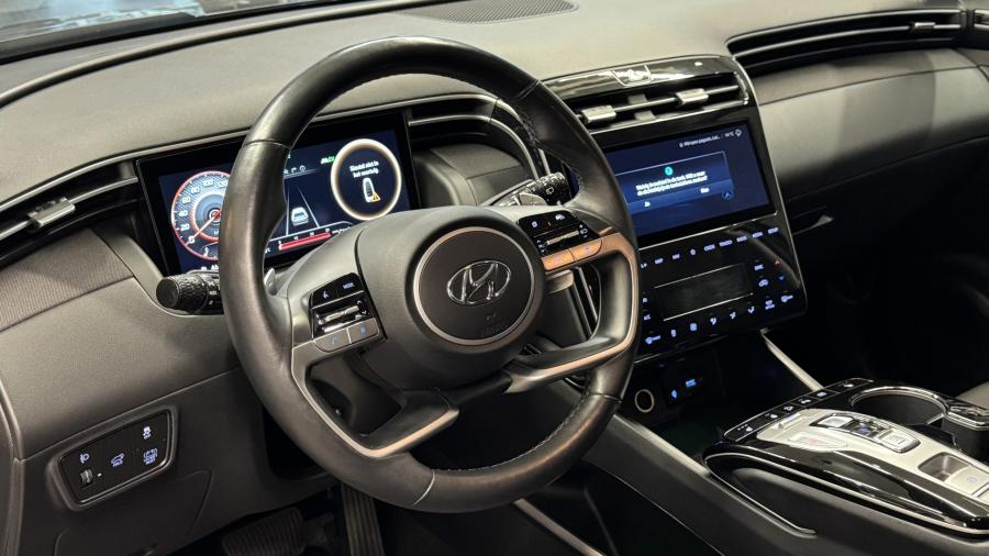 Pelēks Hyundai Tucson 2022 Rīga, ar dzinēja tilpumu 1.60 L un nobraukumu 152 tūkst. km par 19590 €, foto 16 vietnē AUTOMOTO.COM.LV