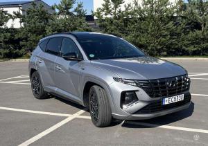 Pelēks Hyundai Tucson 2022 Viļņa, ar dzinēja tilpumu 1.60 L un nobraukumu 48 tūkst. km par 29900 €, foto  vietnē AUTOMOTO.COM.LV