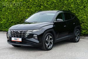 Grey Hyundai Tucson 2022 in Riga, with an engine capacity of 1.60 L and mileage of 44 thousand km for 25500 €, photo  on AUTOMOTO.COM.LV