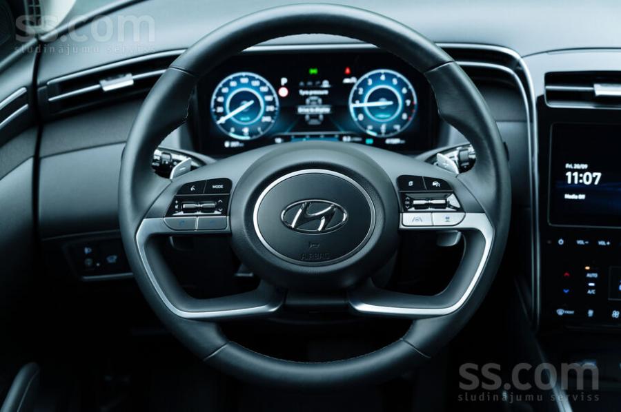 Pelēks Hyundai Tucson 2022 Rīga, ar dzinēja tilpumu 1.60 L un nobraukumu 44 tūkst. km par 25500 €, foto 29 vietnē AUTOMOTO.COM.LV