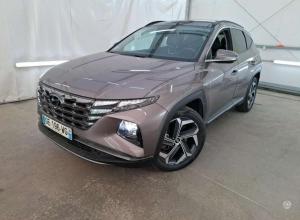 Grey Hyundai Tucson 2022 in Vilnius, with an engine capacity of 1.60 L and mileage of 109 thousand km for 23990 €, photo  on AUTOMOTO.COM.LV
