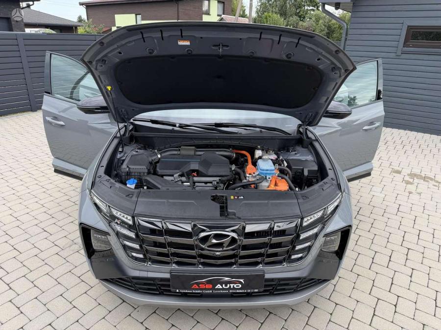 Grey Hyundai Tucson 2022 in Telschi, with an engine capacity of 1.60 L and mileage of 64 thousand km for 28750 €, photo 9 on AUTOMOTO.COM.LV